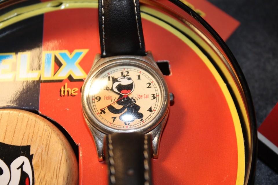 FELIX THE CAT LAUGHING FELIX FOSSIL WATCH BRAND NEW, LIMITED EDITION ...