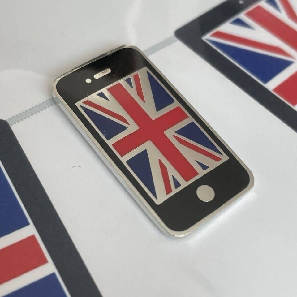 Apple London 2012 Olympics Commemorative Badge Unopened Black Pin ...