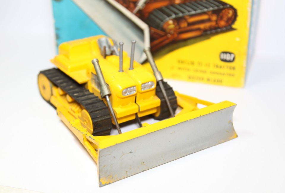 Corgi 1107 Euclid TC-12 Tractor Dozer In Original Box - Rare Yellow | eBay