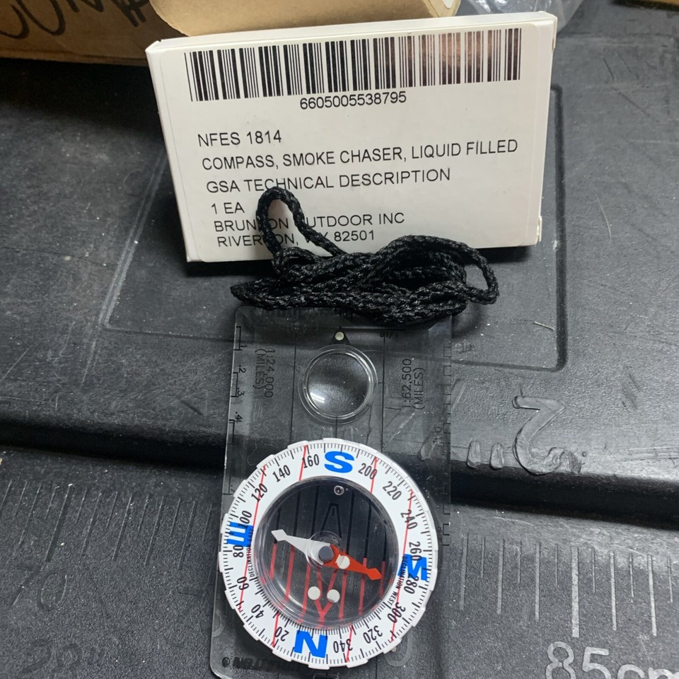SMOKE CHASER COMPASS US MILITARY COMPASS NEW IN BOX | eBay
