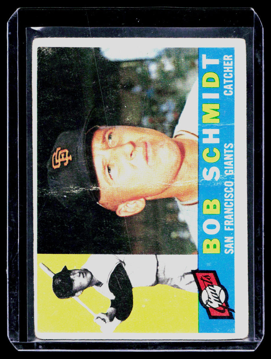 1960 Topps GOOD 501 Bob Schmidt Giants | eBay