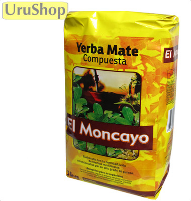 Y214 YERBA MATE EL MONCAYO URUGUAYAN HERBAL BLEND TO AID DIGESTION | eBay