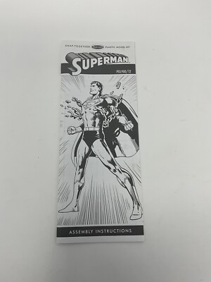 Polar Lights Snap-Together 10'' Superman Plastic Model Kit ...