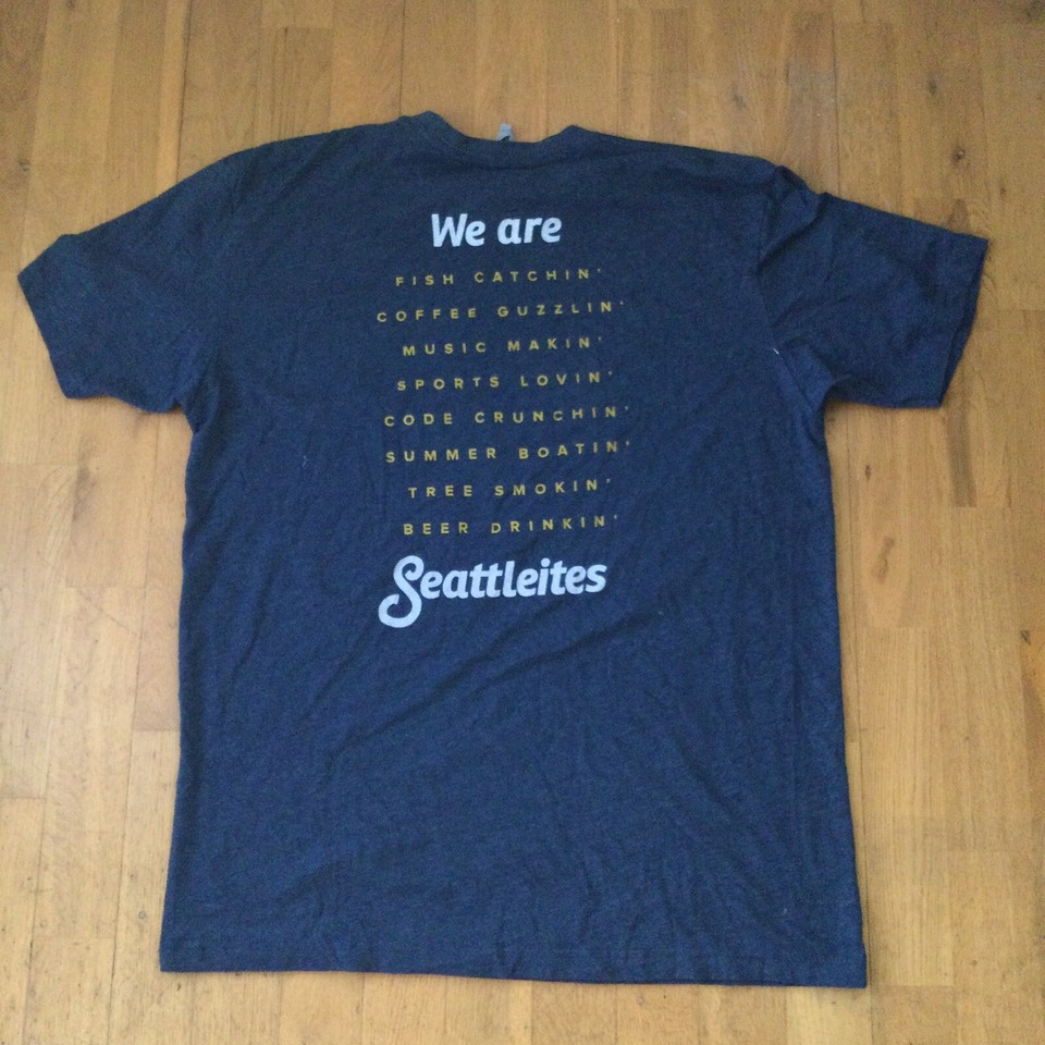 2018 Seattle Lite Nirvana Shirt L - Brewing Corporate Rock Whores ...