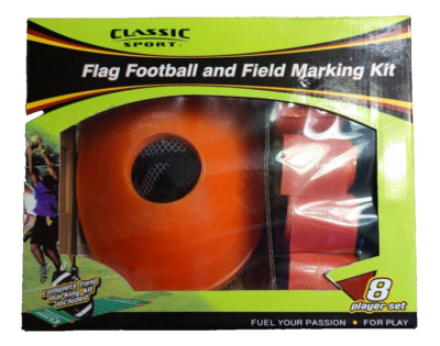 Classic Sport Flag Football and Field Marking Kit 8 Player Set | eBay