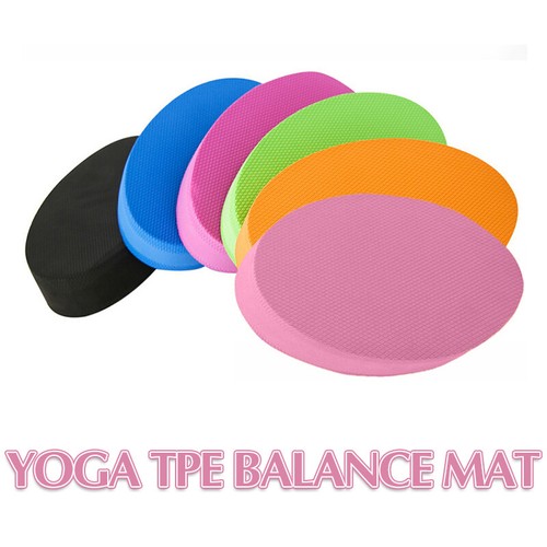 TPE Balance Soft Couch Mat Oval Yoga Mat Exercise Fitness Mat Floor Mat ...