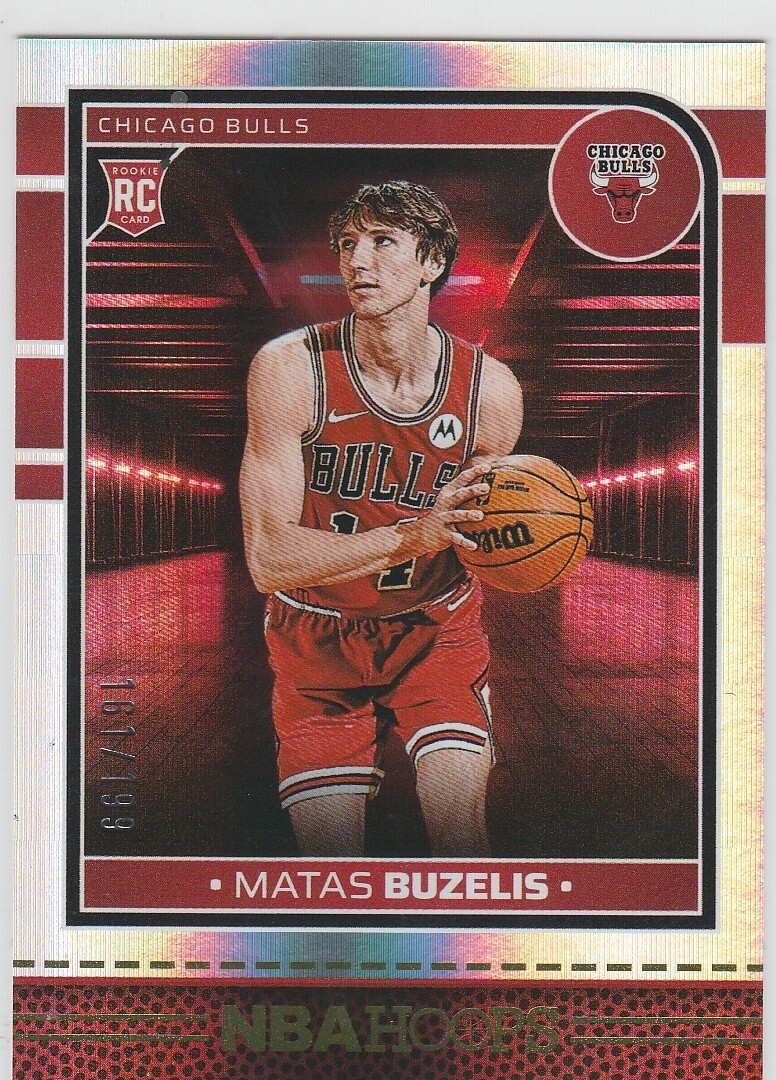 2024-25 Panini Nba Hoops - Rookies Silver #241 Matas Buzelis /199 (RC ...