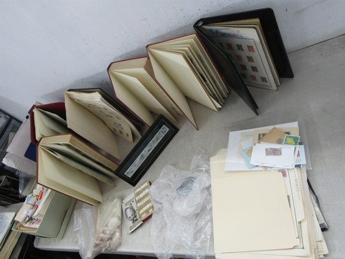 Nystamps Worldwide Large many mint stamp collection albums 28 pound ...