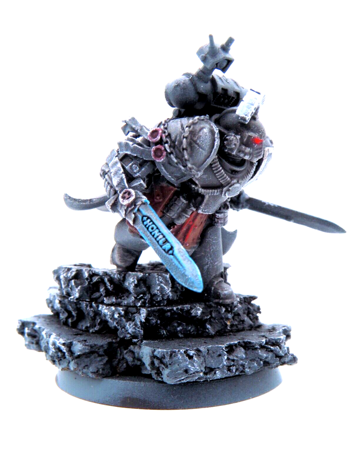 Warhammer 40k Figure - Pro Painted Primaris Infiltrator - Raven Guard ...