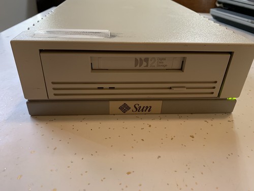 Sun Microsystems GWV611-T 599-2105-01 DDS-3 Data Storage External Tape Drive | eBay