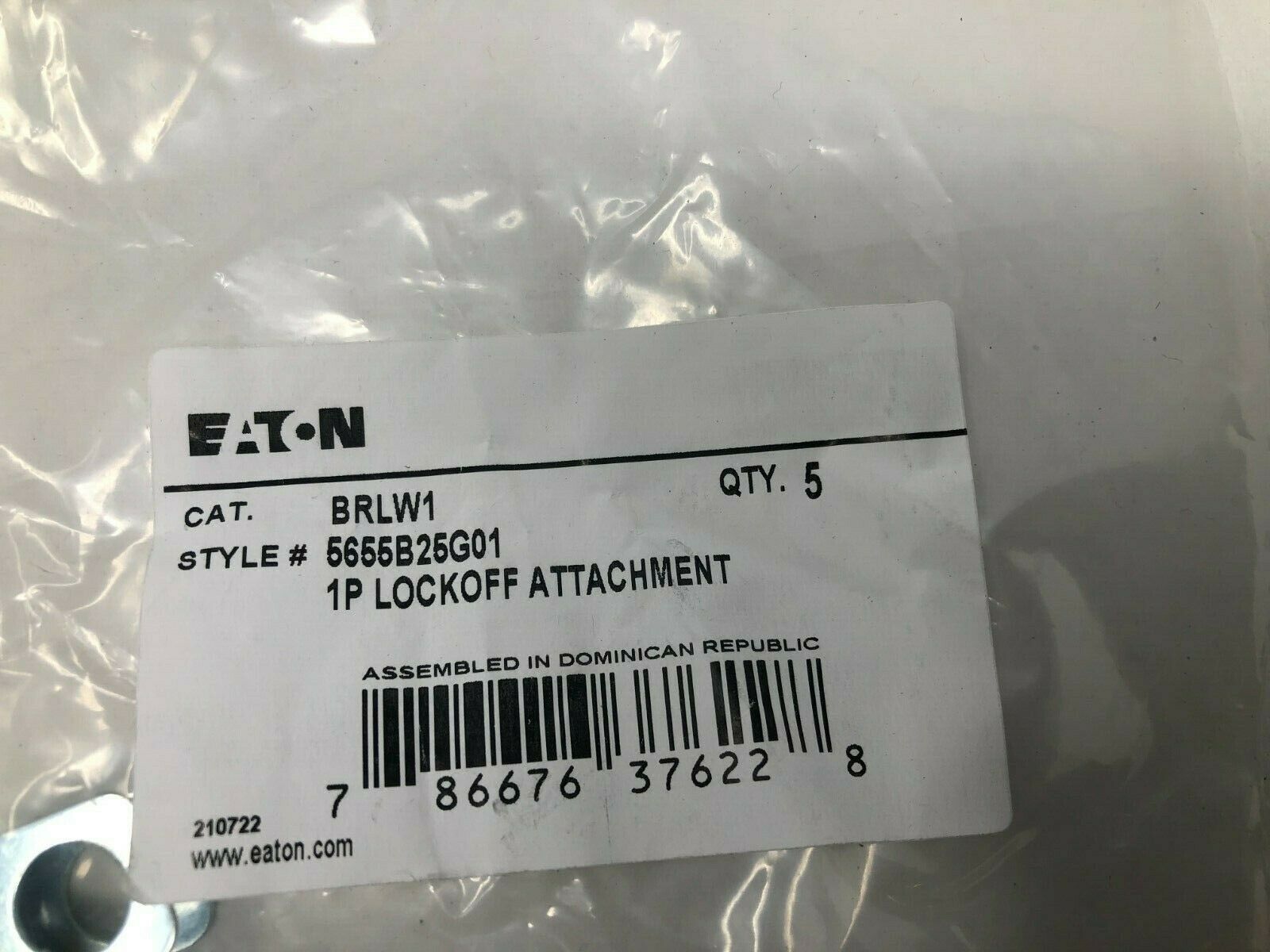 Eaton BRLW1 Handle Lock For 1-Pole Breaker Lot of 5 | eBay