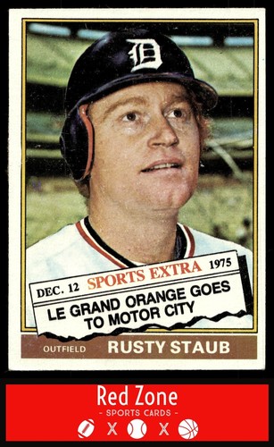 1976 Topps - #120T Rusty Staub EX+ | eBay