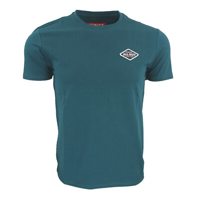 CCM Hockey All-Outside SS T-Shirt Size Senior/Adult-Galactic Teal | eBay