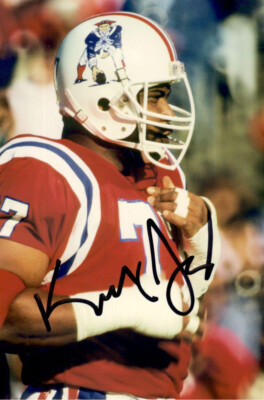 Ken Kenneth Sims New England Patriots Hand Signed 4x6 Photo TC46-352 | eBay