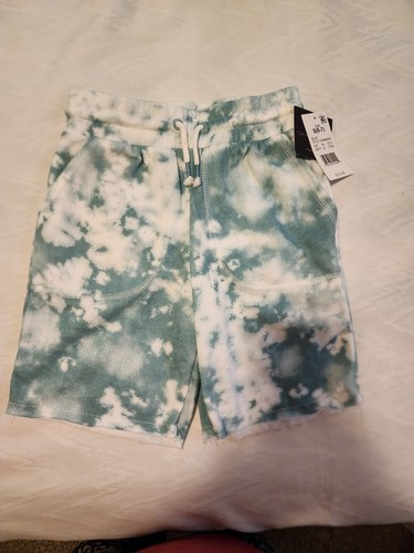 Green White Tie Dye Sweat Shorts Girls 6/7 NEW/NWT, GRAYSON THREADS | eBay