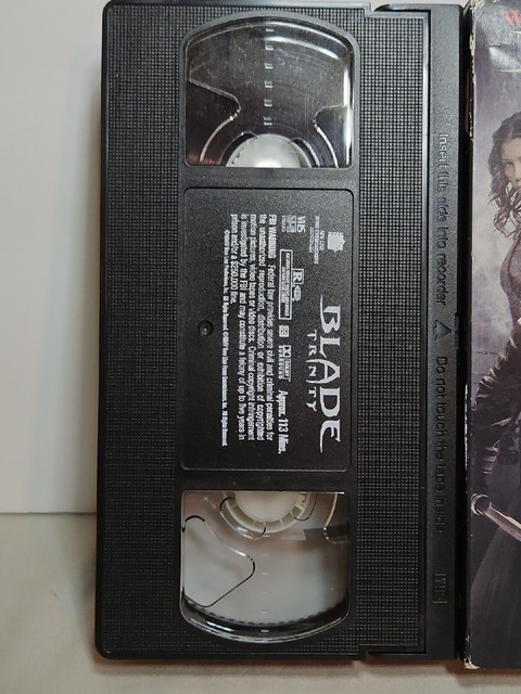 Blade: Trinity (VHS, 2005) for sale online | eBay