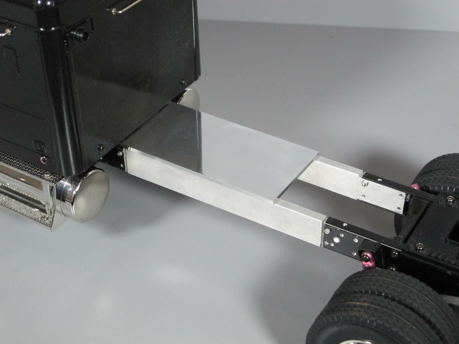 Aluminum Frame Rail Cover Plate Tamiya RC 1/14 Globeliner King Grand ...