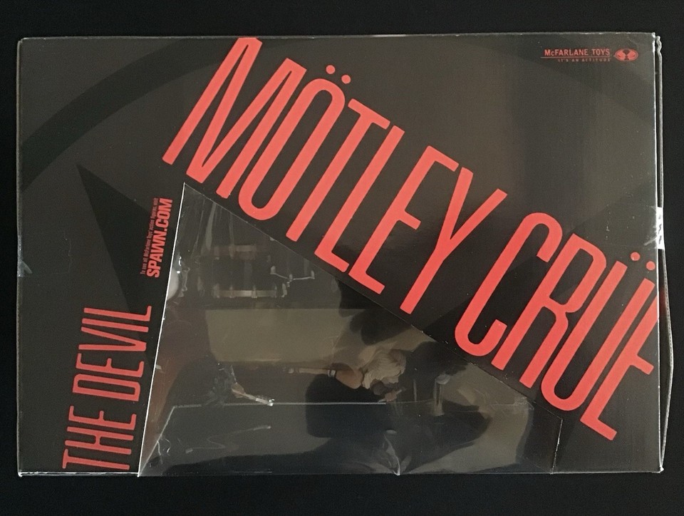 Vintage MOTLEY CRUE McFarlane Shout At The Devil 2004 Deluxe Box Figure ...