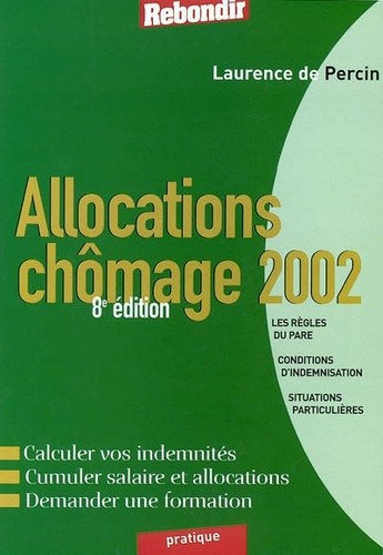 Allocations chomage 2002, Laurence de Percin | eBay