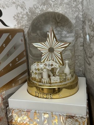 NEW! Dior Circus Of Dreams 2025 Snow Globe Platinum Holiday Gift | eBay