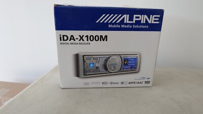 Alpine iDA-X100M Marine Digital Media Receiver New Old Stock Never ...