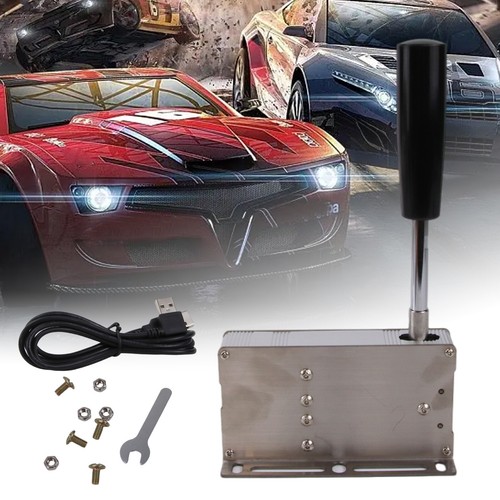 USB Sequential Shifter PC Gearshifter Handbrake for Logitech G27 G25 ...