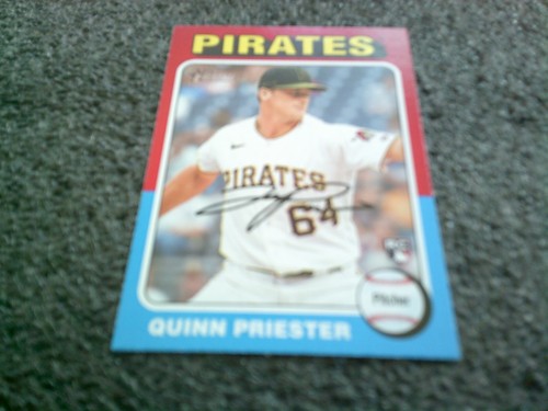 2024 TOPPS HERITAGE MLB ROOKIE QUINN PRIESTER PIRATES #172 | eBay
