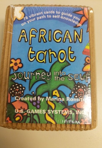 African Tarot Journey Into the Self Marina Romito 1996 Rare & OOP Brand ...