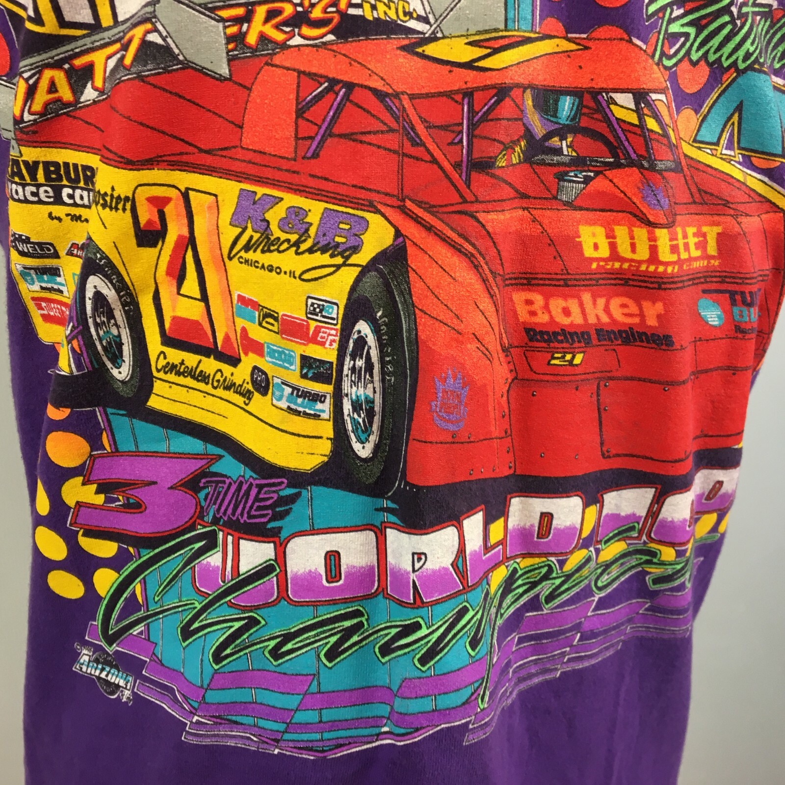 Vintage 80s 90s Modified Circle Track Racing Sprint C… - Gem