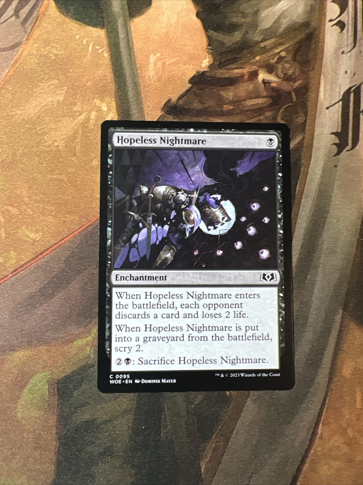 x1 Hopeless Nightmare WOE MTG 95 COMMON M/NM 1x | eBay