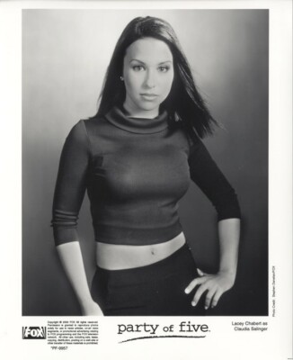 Party of Five Lacey Chabert Sexy bare midriff Pin up Original 8x10 ...