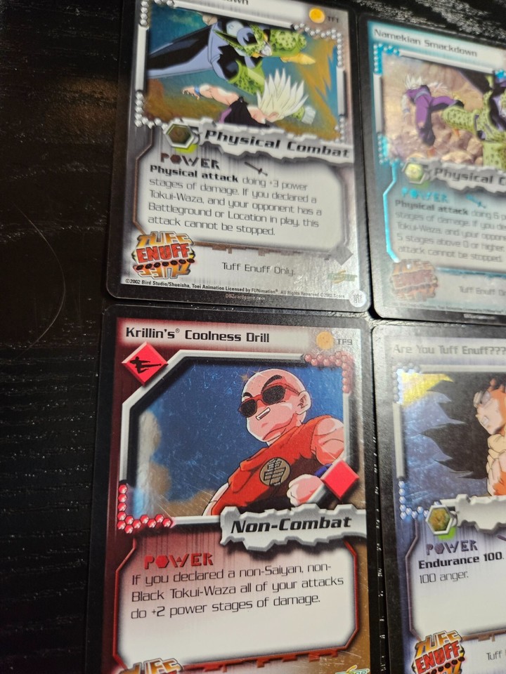 DBZ CCG 2002 Dragonball Z TCG Tuff Enuff Promo Limited Edition 20 of 22 ...