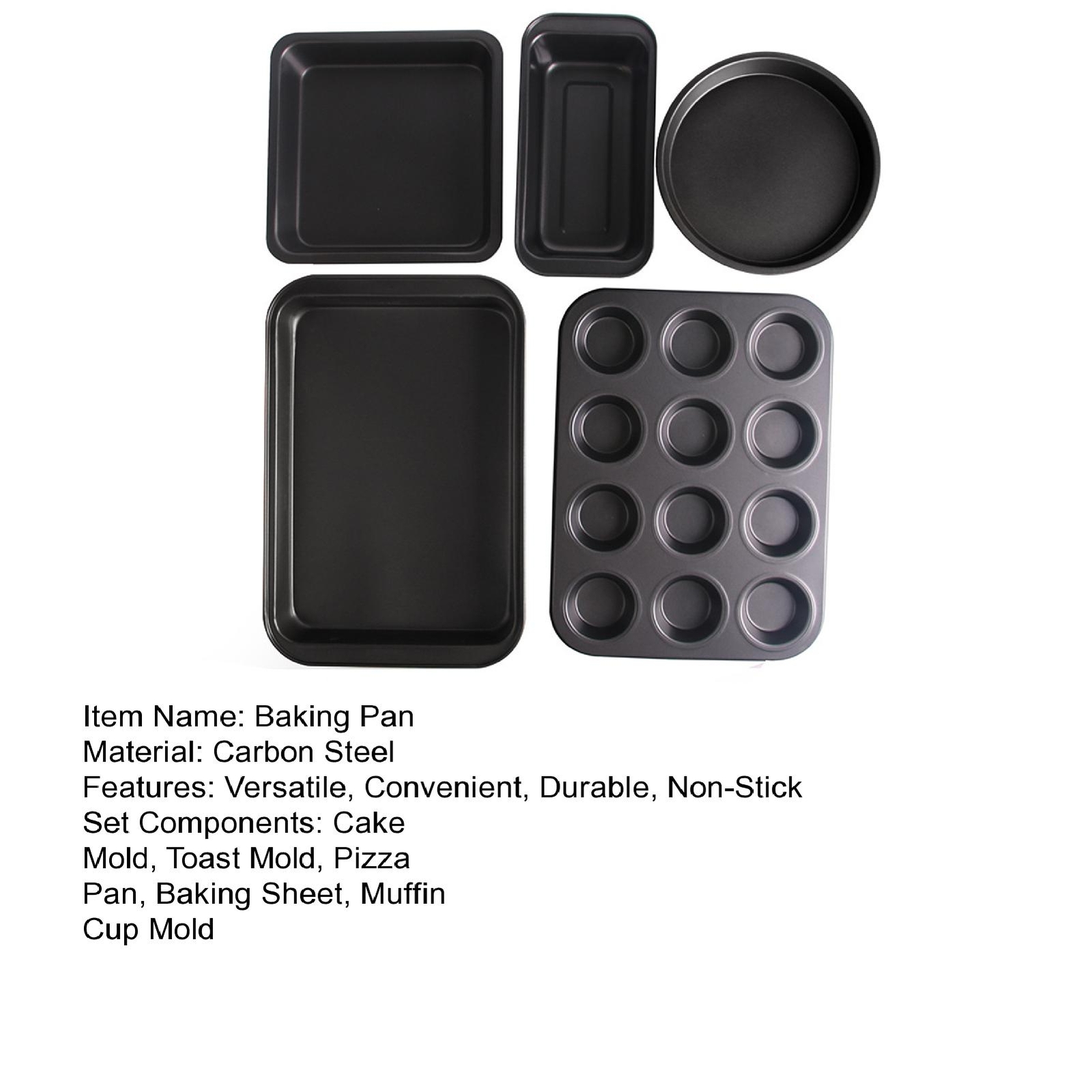 Quick Release Cake Mold Fast Heat Conduction Bakeware Non-stick Baking ...