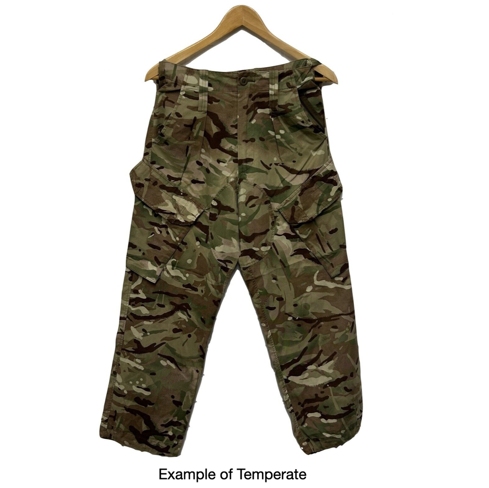 MTP TROUSERS - Sizes , All Standard Issue Camo Combat , British Army ...