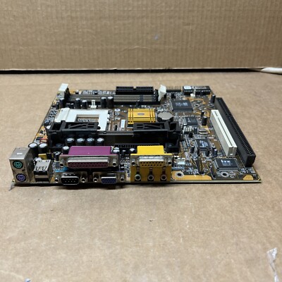 ECS P6SET-ML Motherboard built in sound, video, serial/par, USB, game ...
