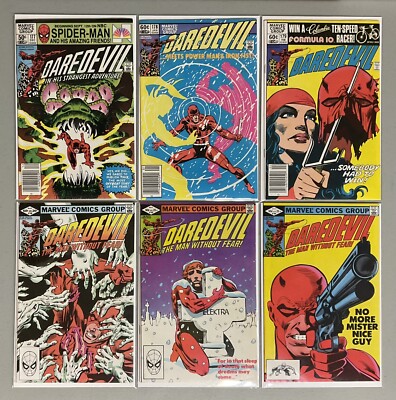 🔥MCU Comic Keys🔥Daredevil #177 178 179 180 182 184 (1981)🔥NM-(8.5-9.2)🔥 | eBay