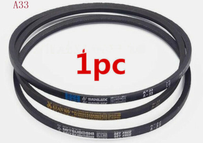 1pc Milling Machine Pulley shifting 2HP Timing A33 Triangle Belt for ...