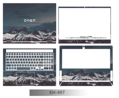 Dazzle Laptop Protector Leather Skin Stickers For HP OMEN 16-xf0006AX ...