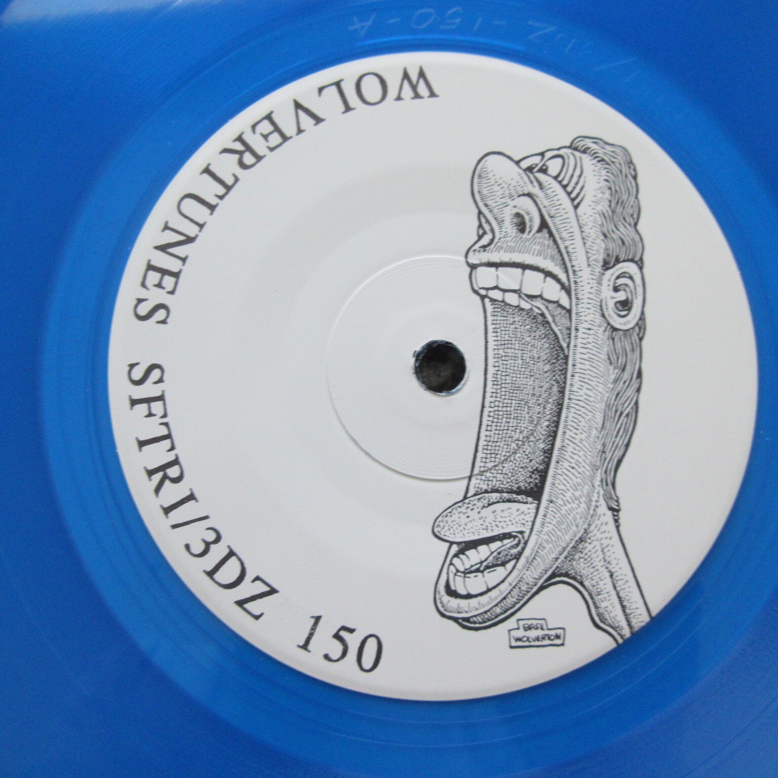 1992 VTG VHTF NEW RARE 3-D RECORD WOLVERTUNES BASIL WOLVERTON 7" BLUE ...