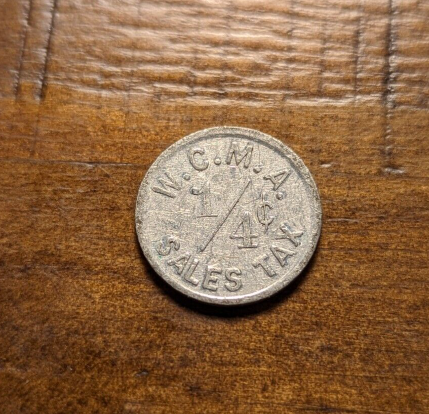 Morrison, Illinois IL W. C. M. A. Merchants Sales Tax ¼¢ Scarce Coin ...