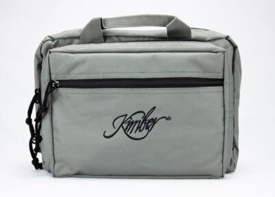 Kimber Range Bag Soft Case W/ Logo Light Gray Pistol Case 1500170A | eBay