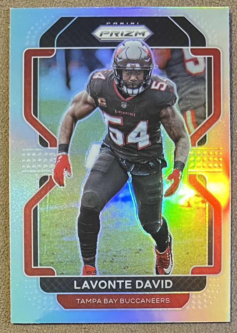 2021 Panini Prizm Silver Lavonte David Tampa Bay Buccaneers #297 ...