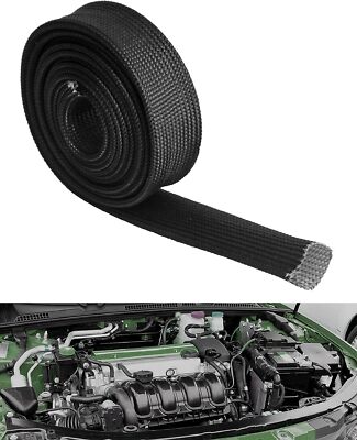Wire Heat Shield Automotive Heat Shield Sleeve Fuel Line Heat Wrap ...