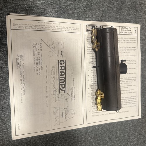 On3 Gramps Grandt Line Kit 3079 For Parts | eBay