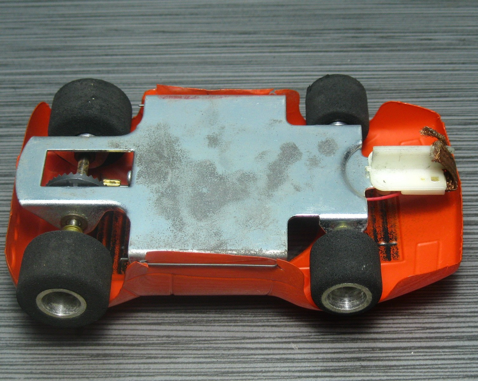 SLOT CAR Parma Womp-Womp Steel Chassis/Racer Body VINTAGE 1/32 | eBay