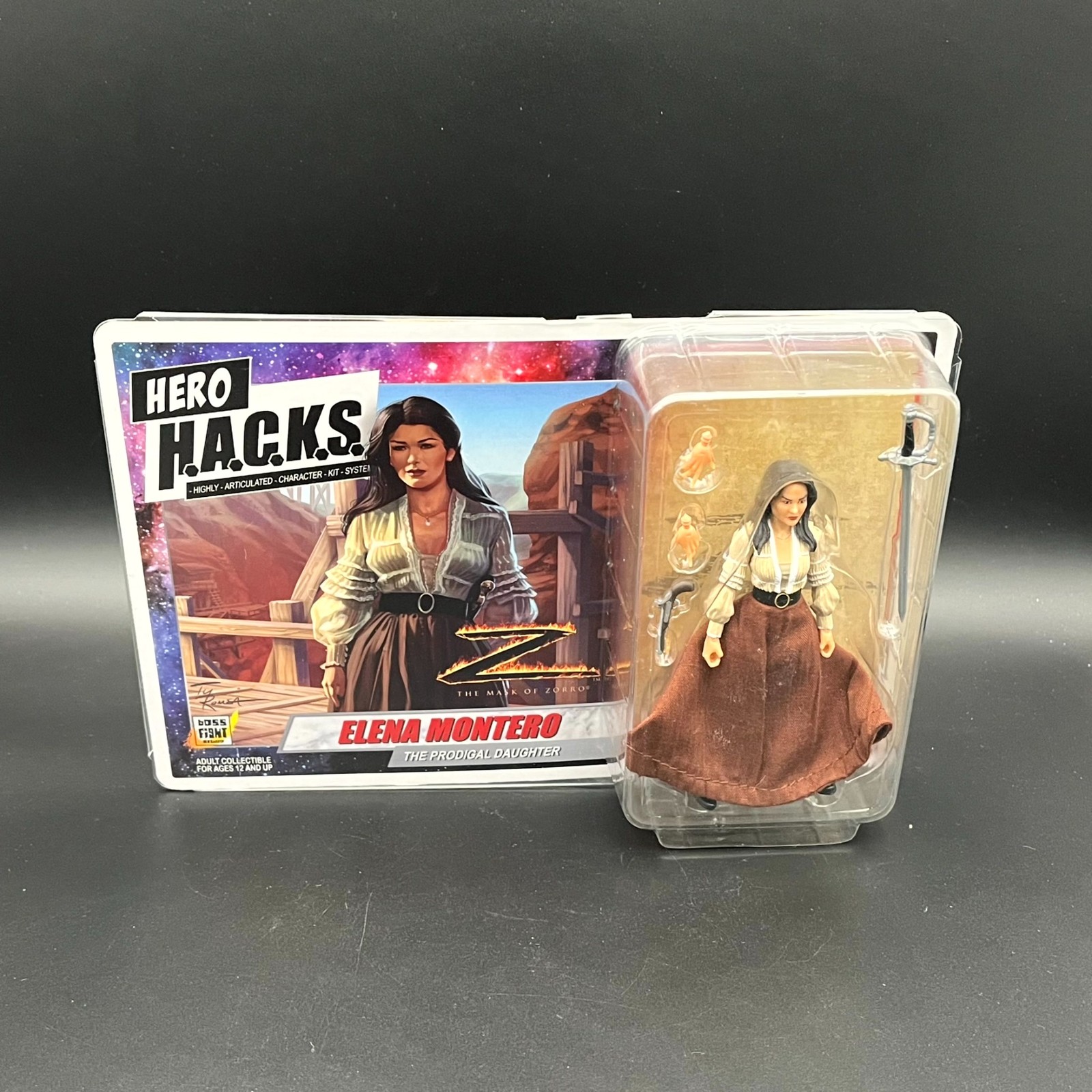 Boss Fight Hero Hacks Elena Montero 3.75" Action Figure - NEW Sealed | eBay