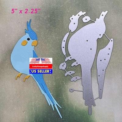 Cockatiel parakeet bird metal craft die cut cutting dies cutters | eBay
