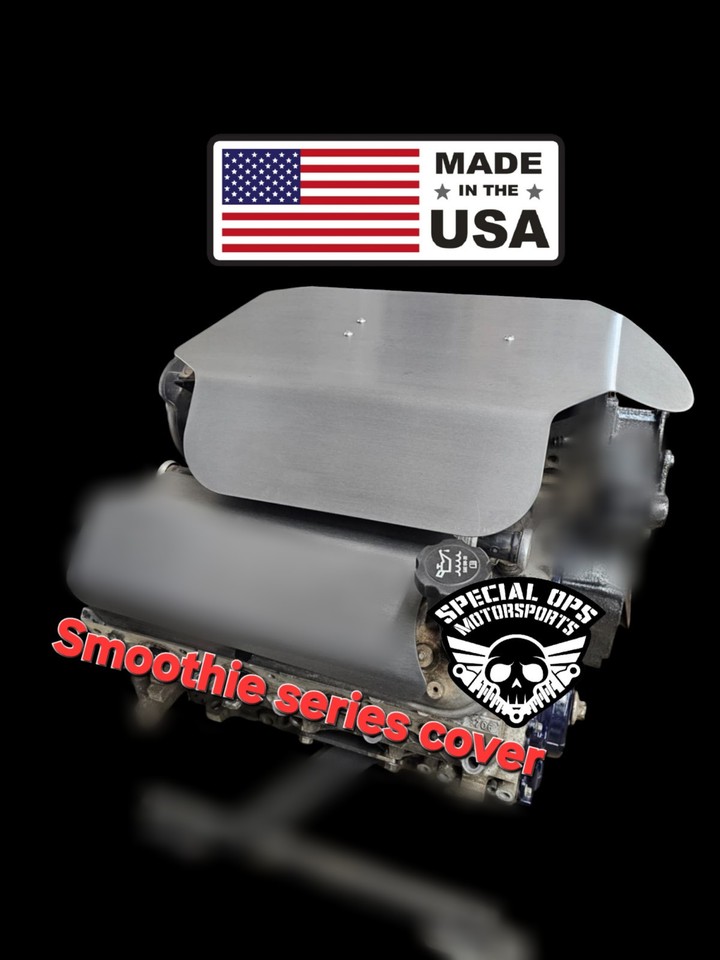 [SO] *SMOOTHIE* 99-07 GEN 3 CUSTOM LS ENGINE COVER 4.8 , 5.3 , 6.0, 6.2 ...