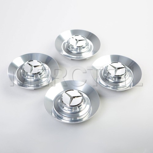 4 x Genuine Center Hub Caps for Mercedes AMG rims / wheels ...