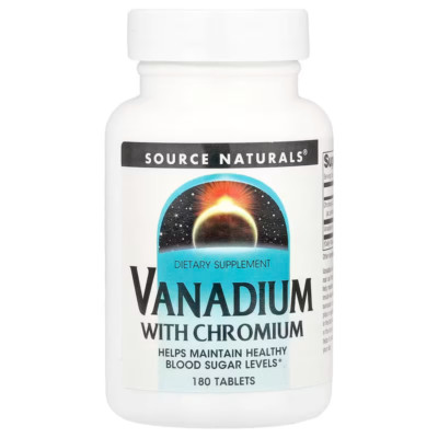 Vanadium With Chromium, 180 Tablets | eBay Australia